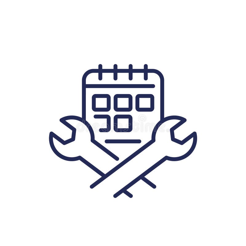 Maintenance Calendar Stock Illustrations – 1,195 Maintenance Calendar ...