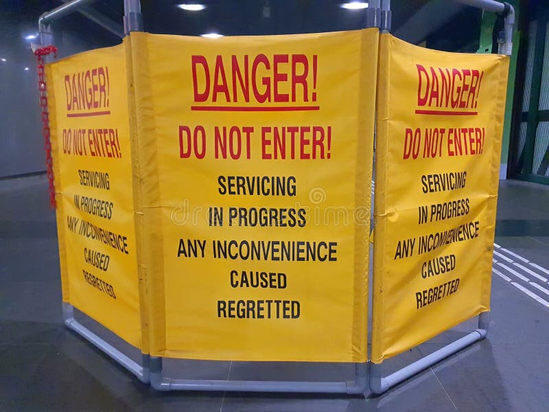 1,542 Maintenance Signage Stock Photos - Free & Royalty-Free Stock ...