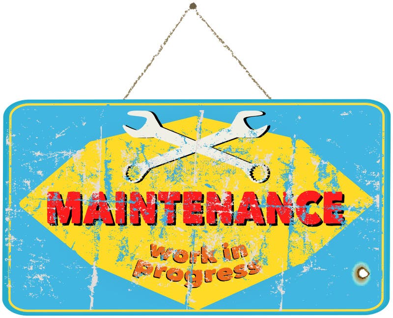 Website maintenance stock vector. Illustration of aged - 39973253