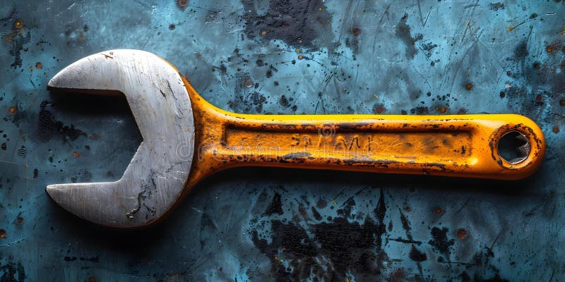 Maintenance Sign with Wrench and Screwdriver Tools Symbolizing ...