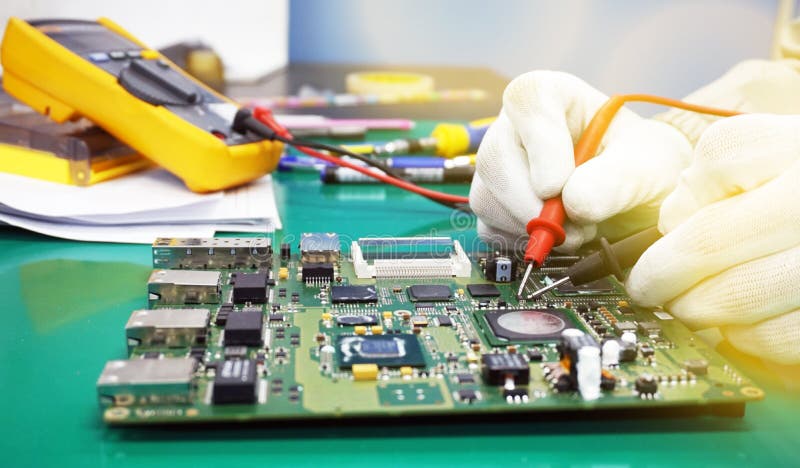 Maintenance Support and Repairing Service Concept Stock Image - Image ...