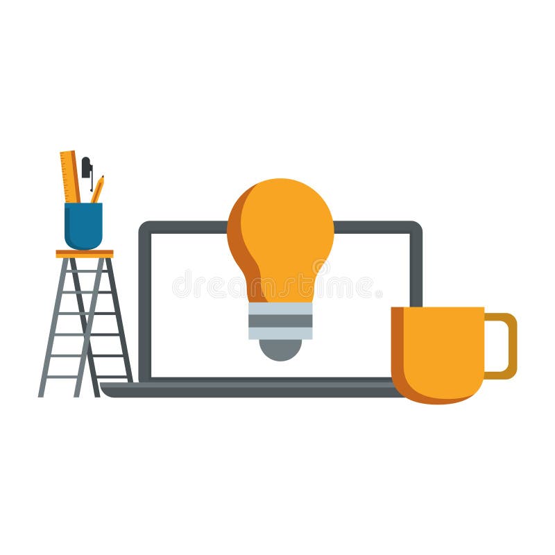 Maintenance Support Technology Web Cartoon Stock Vector - Illustration ...