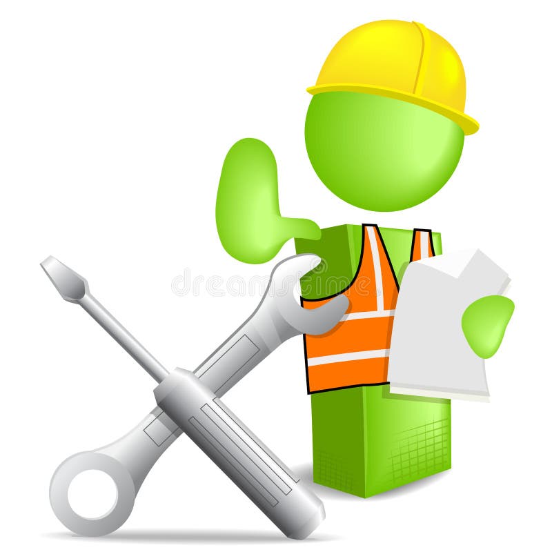 Maintenance stock vector. Illustration of design, caution - 41211582