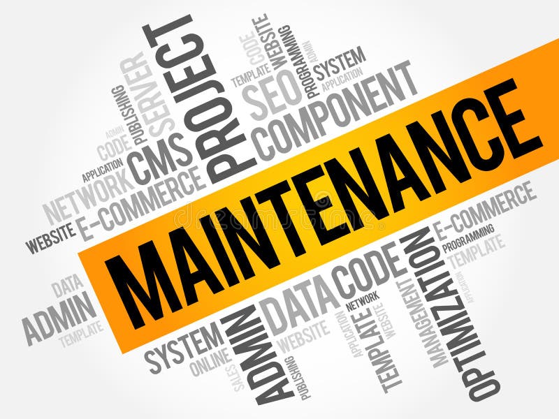 Maintenance Word Cloud Stock Illustrations – 1,831 Maintenance Word ...