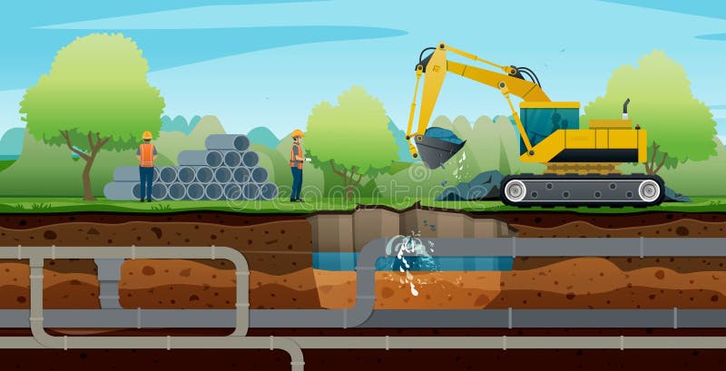 Maintenance work. stock vector. Illustration of problem - 321564936