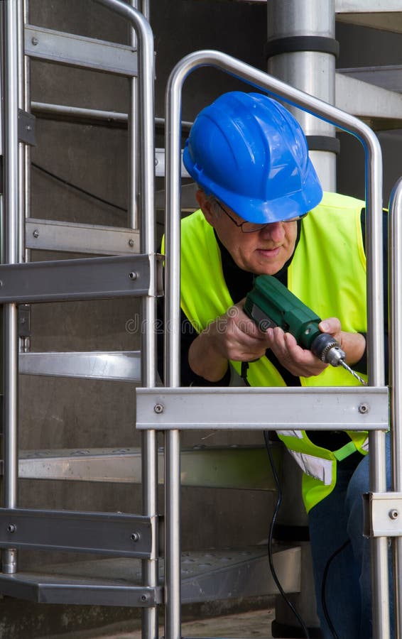 Maintenance worker stock image. Image of energy, industrial - 75190175