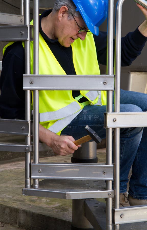 Maintenance worker stock photo. Image of iron, energy - 88981384