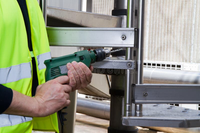 Maintenance worker stock image. Image of construction - 88984489