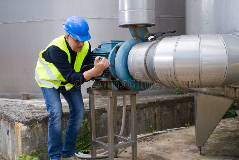Maintenance worker stock image. Image of copper, gear - 75189899