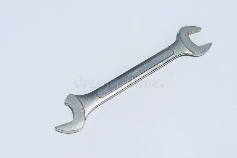 The Maintenance Worker`s Wrench is Broken Stock Photo - Image of ...
