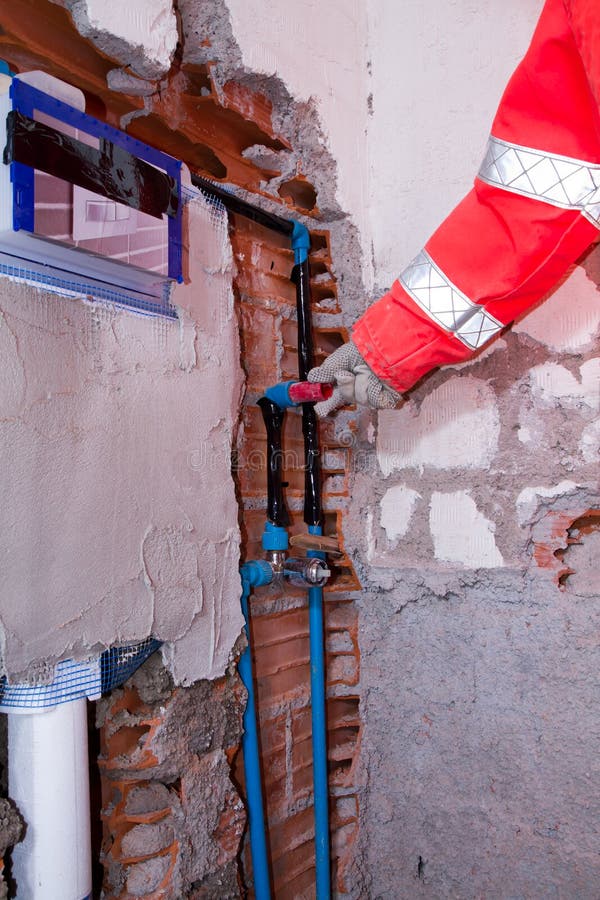Maintenance worker stock photo. Image of industry, drill - 72046886