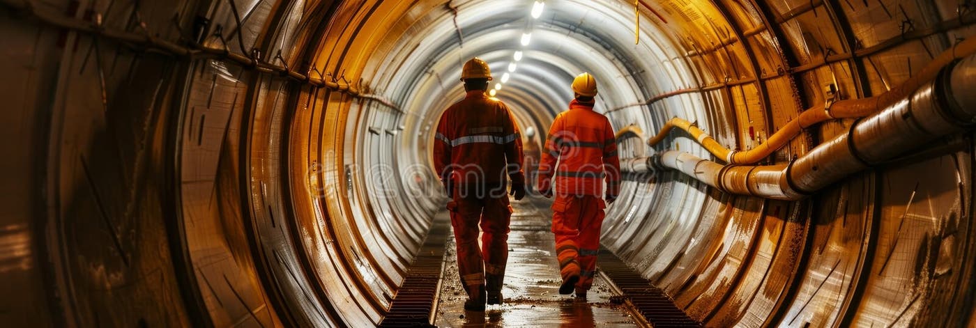 Underground Maintenance Tunnel Stock Illustrations – 212 Underground ...