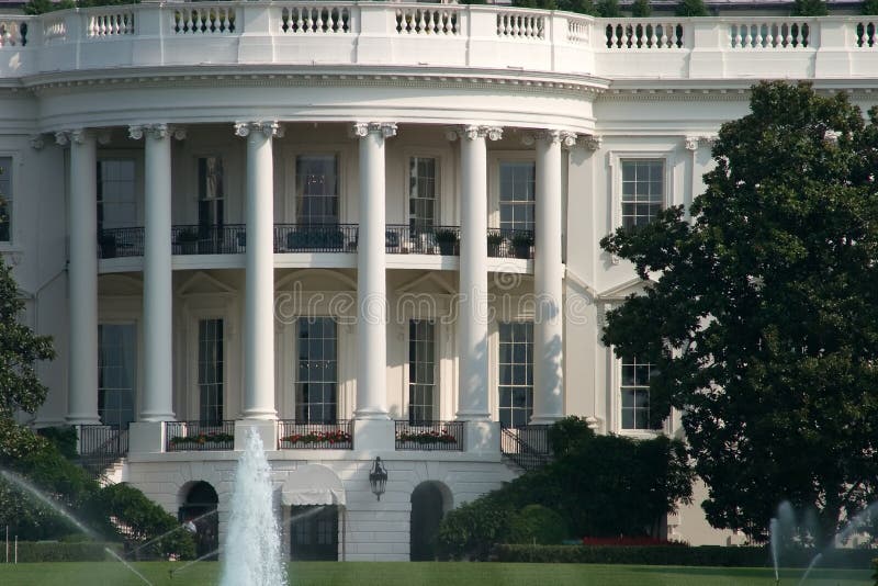 Maison blanche image stock. Image du attraction, histoire - 5245753