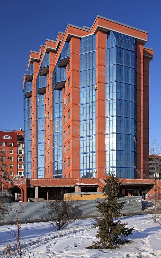 Maison de logement moderne image stock. Image du russie - 8701587