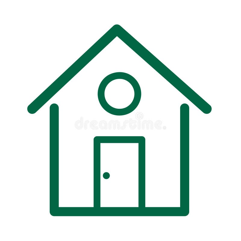 Maison De Picto, Icono De La Casa Ilustración del Vector - Ilustración ...