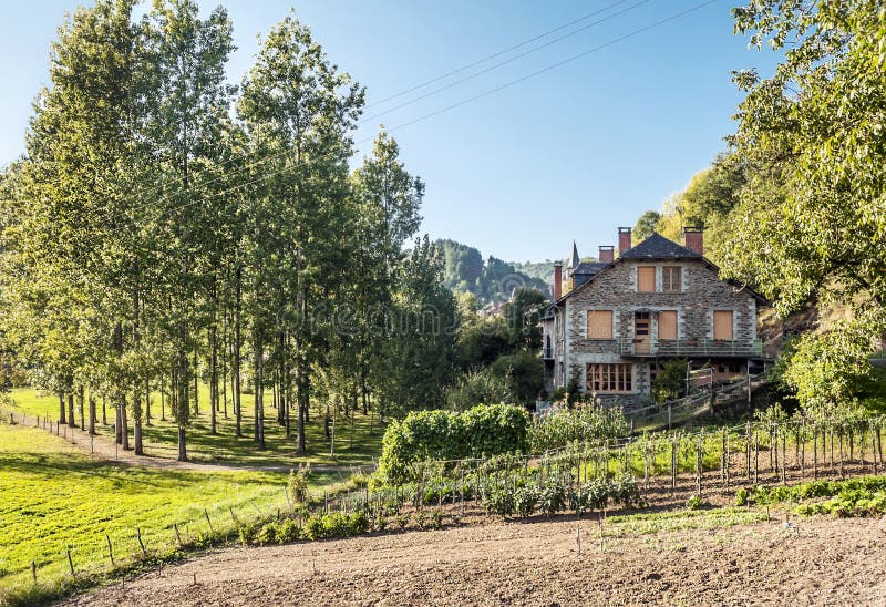 Maison Rurale En Bretagne Française Photo stock - Image du bretagne ...
