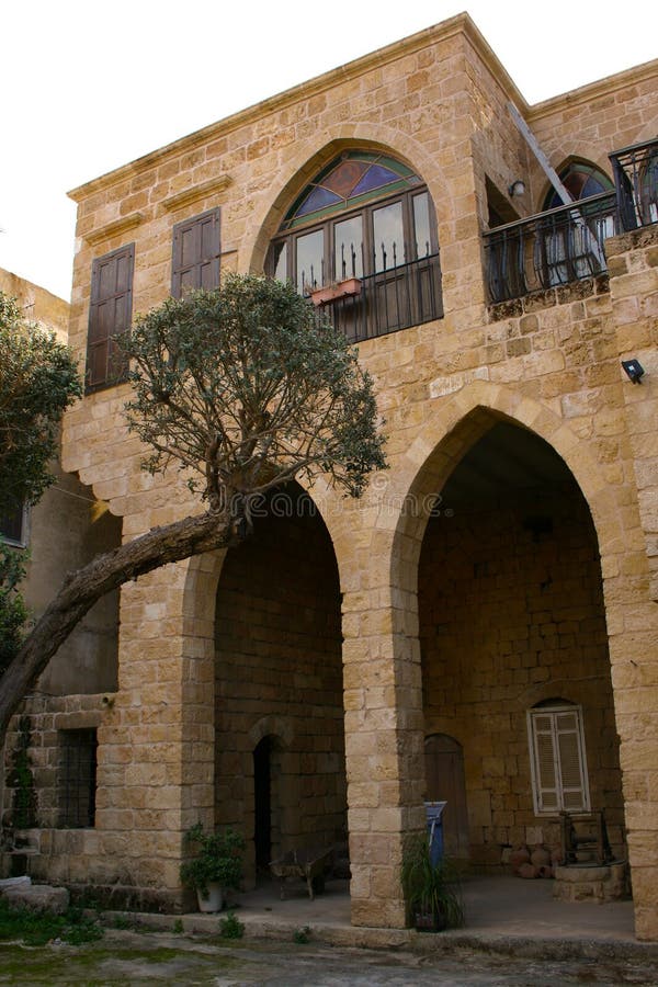 Maison De Batroun, Architecture Traditionnelle, Liban Photo stock ...
