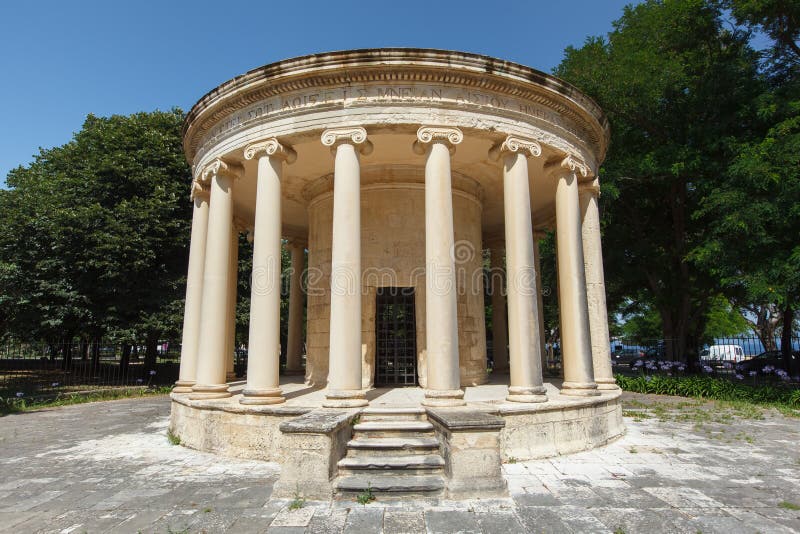Neoclassical Garden Rotunda Stock Photo - Image of garden, revival: 1523220