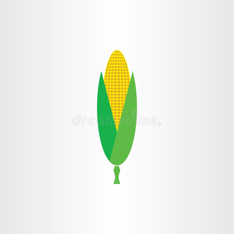 Maize Corn Vector Logo Icon Element Symbol Stock Vector - Illustration ...