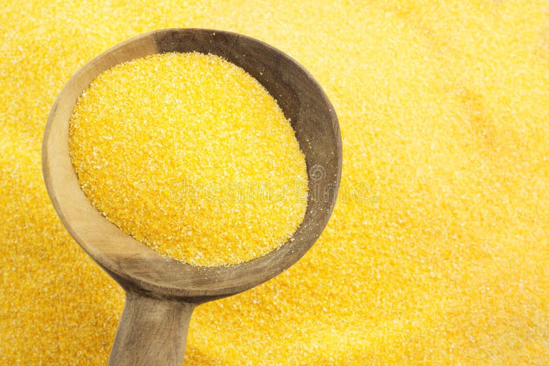 Maize flour stock image. Image of faience, grain, eating - 34641195