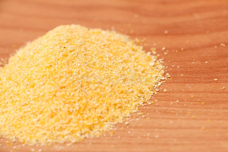 Maize flour stock photo. Image of polenta, cutting, flour - 48950862