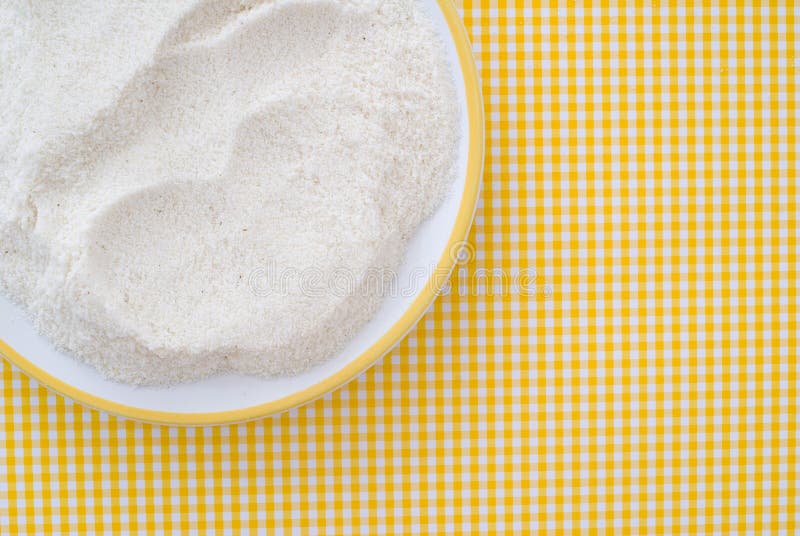 Maize flour in the bag stock image. Image of carbohydrates - 14212769