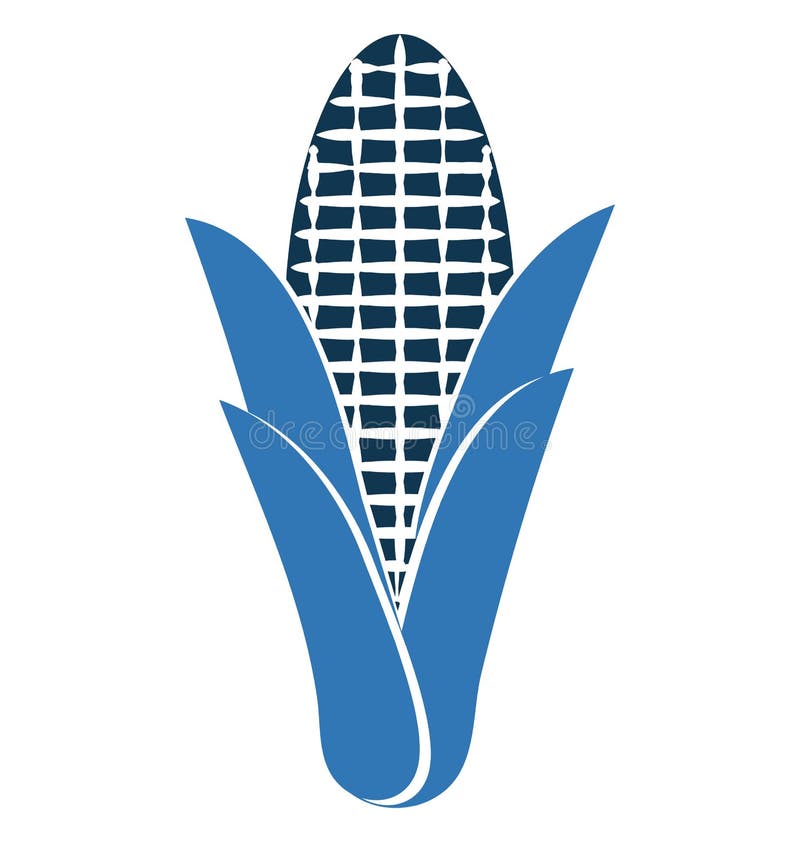 Maize Line Vector Isolated Icon Customized and Editable Stock Vector ...