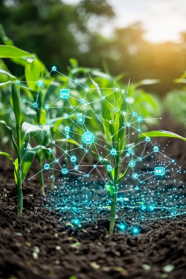 Maize Seedling with Digital Network Innovation in Agriculture and Smart ...