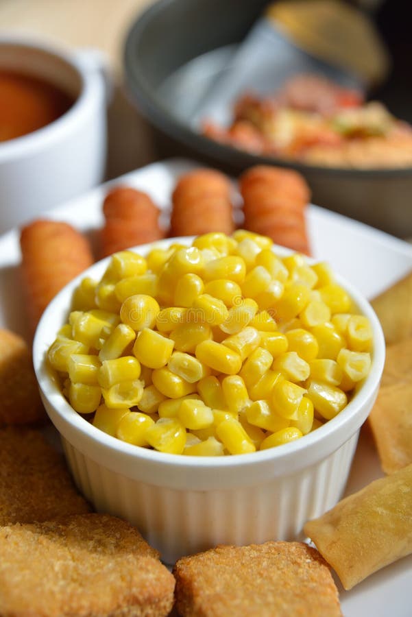 Maize stock image. Image of meal, baked, shrimp, snack - 83070129