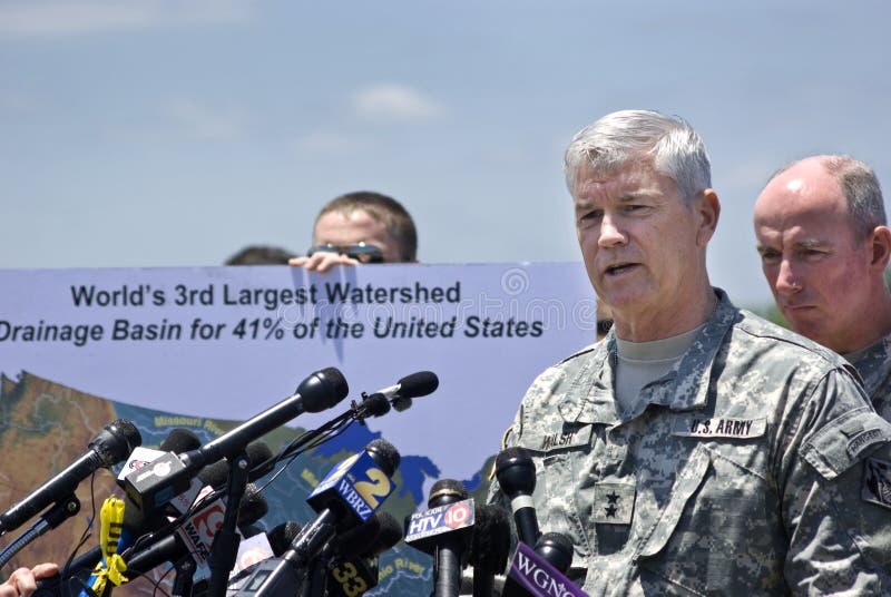 Maj. Gen. Michael Walsh editorial image. Image of conference - 19518760