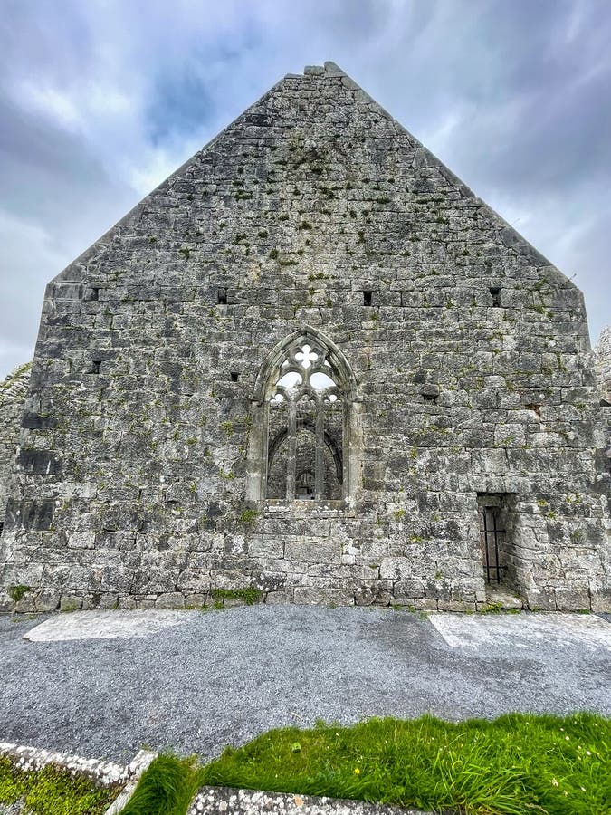 Majestic 7th Century Monastic Site in Gort, Co. Galway Stock Photo ...