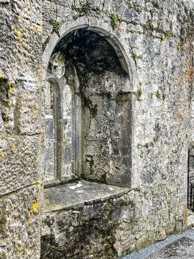 Majestic 7th Century Monastic Site in Gort, Co. Galway Stock Photo ...