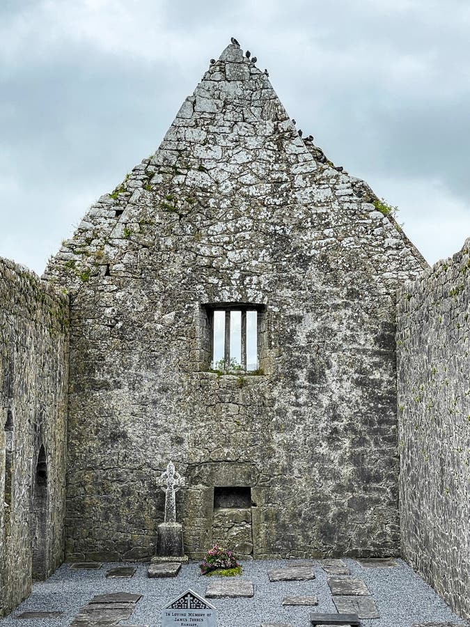 Majestic 7th Century Monastic Site in Gort, Co. Galway Stock Photo ...