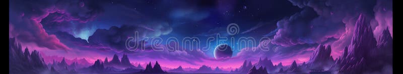 Majestic Alien Sunrise with Multiple Moons and Mystic Terrain ...