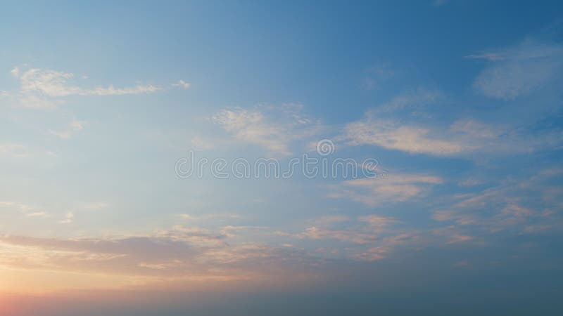 Majestic Amazing Sky. Blue Sky White Clouds. Clouds Rolling Under Blue ...