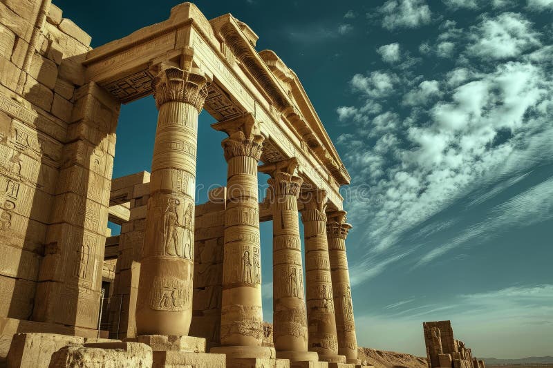 Majestic Ancient Architecture City. Generate Ai Stock Photo - Image of ... Majestic Ancient Architecture City. Generate Ai Stock Photo - Image of ...