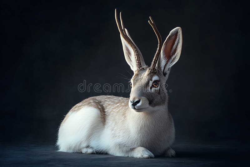 Majestic Antelope Jackrabbit: a Stunning Portrait of a Unique Creature ...