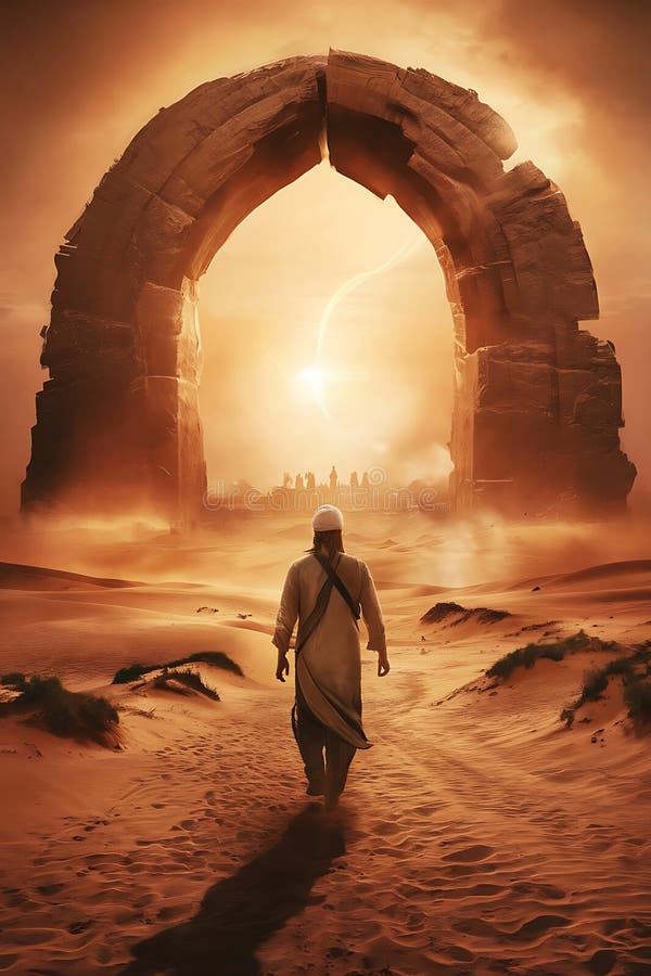 Majestic and Awe Dark Fantasy Station Gate Stock Photo - Image of ...