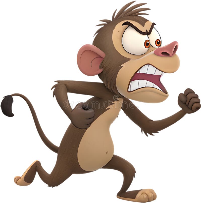 Powerful Baboon Showcasing Intelligence, Agility, and Striking Facial ...