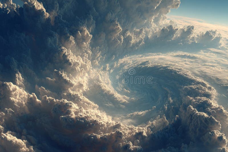 Majestic Cloud Vortex stock photo. Image of whirlpool - 379005994