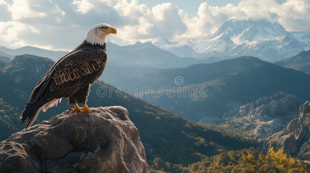 Eagle Perches Stock Illustrations – 2,052 Eagle Perches Stock ...
