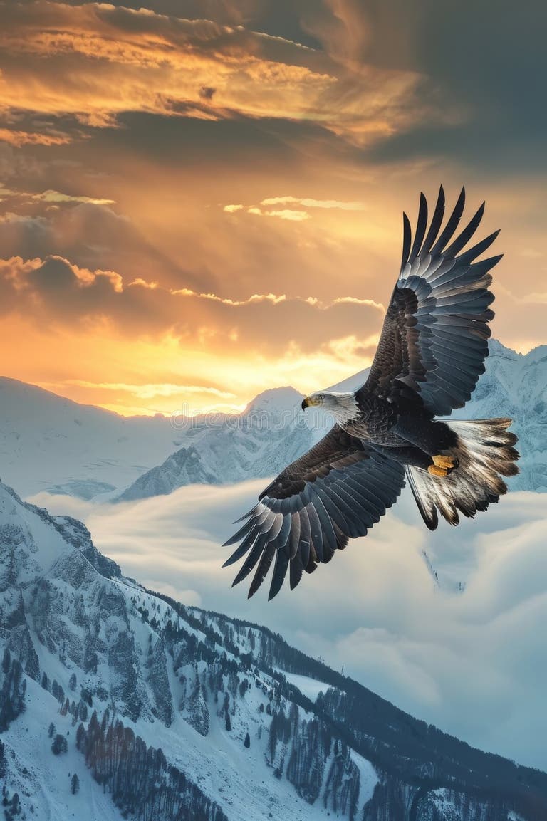 Majestic Eagle Soaring Stock Illustrations – 5,030 Majestic Eagle Soaring Stock Illustrations ...
