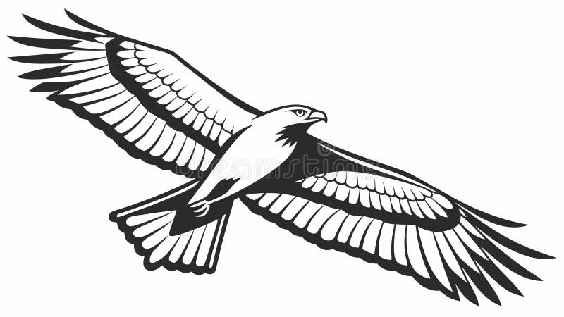 Majestic Eagle Soaring, Freedom and Power, Vector Design Generative AI ...