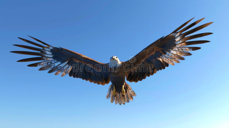 Majestic eagle soaring stock photo. Image of wings, outdoors - 324619250