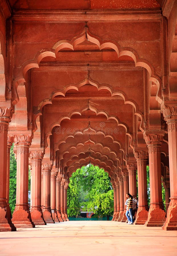 Majestic Facade of Red Fort Editorial Photo - Image of redfort, delhi ...