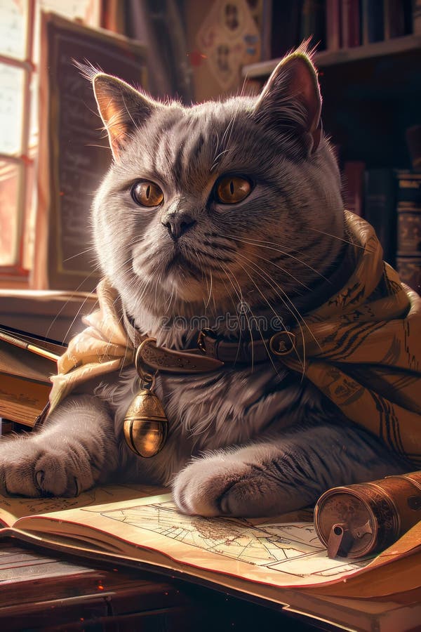 Cat Explorer Stock Illustrations – 1,401 Cat Explorer Stock ...