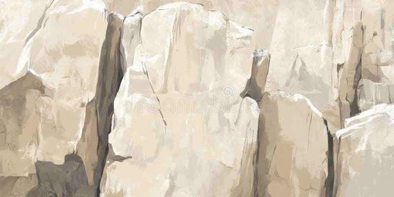 Majestic Limestone Cliff Background Light Beige Gray Hues Rugged ...