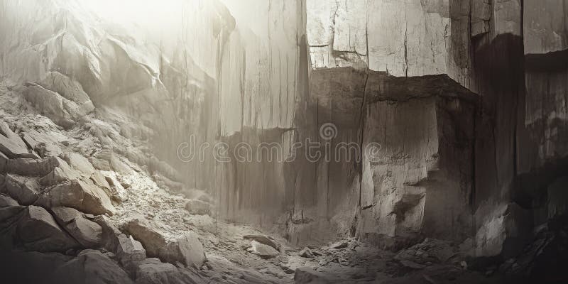 Majestic Limestone Cliff Background with Light Beige and Gray Hues ...