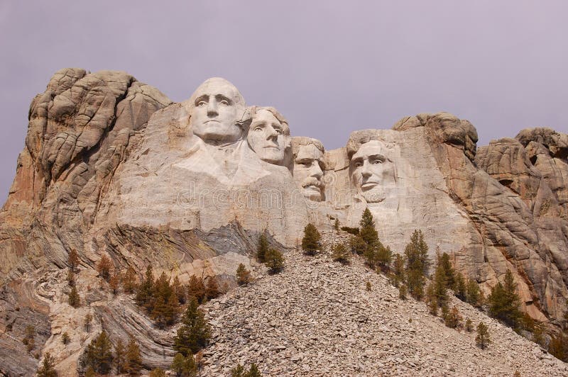 Majestic Mount Rushmore stock image. Image of landmarks - 39260651