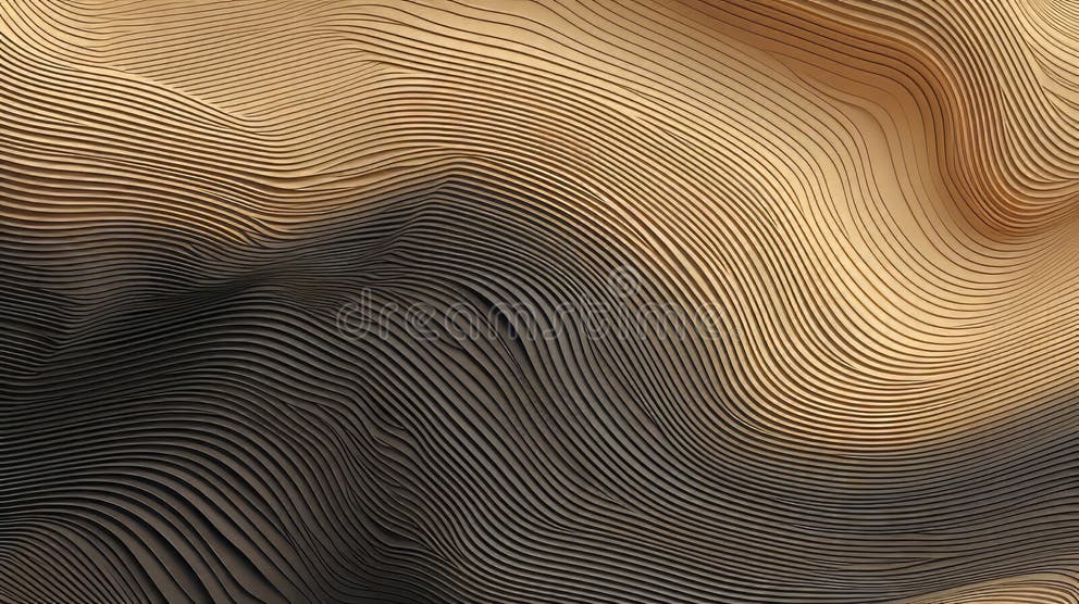 Majestic Mountain Range with Dynamic Moire Texture Pattern Stock ...